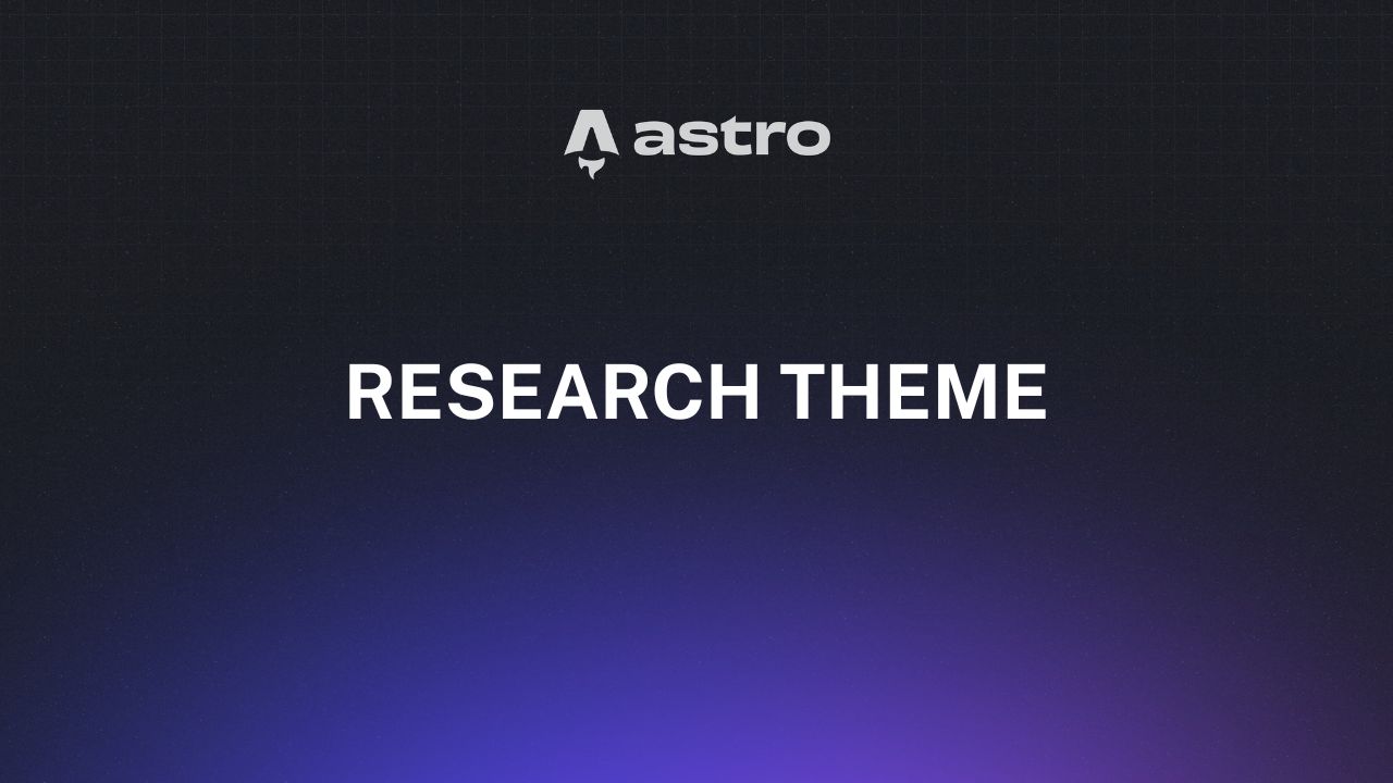 Astro Research Theme